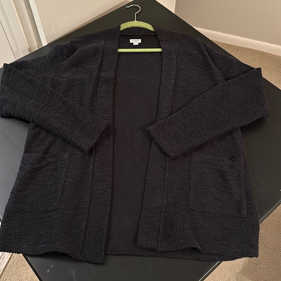 J. Crew Factory | Sweaters | J Crew Black Open Cardigan | Poshmark